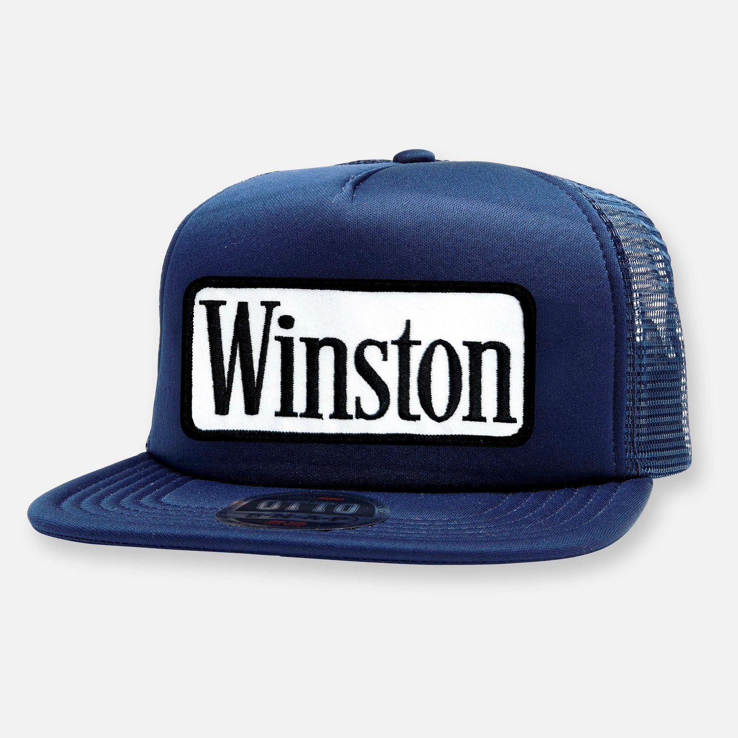 WINSTON FLAT BILL PATCH HAT – Diesel Freak