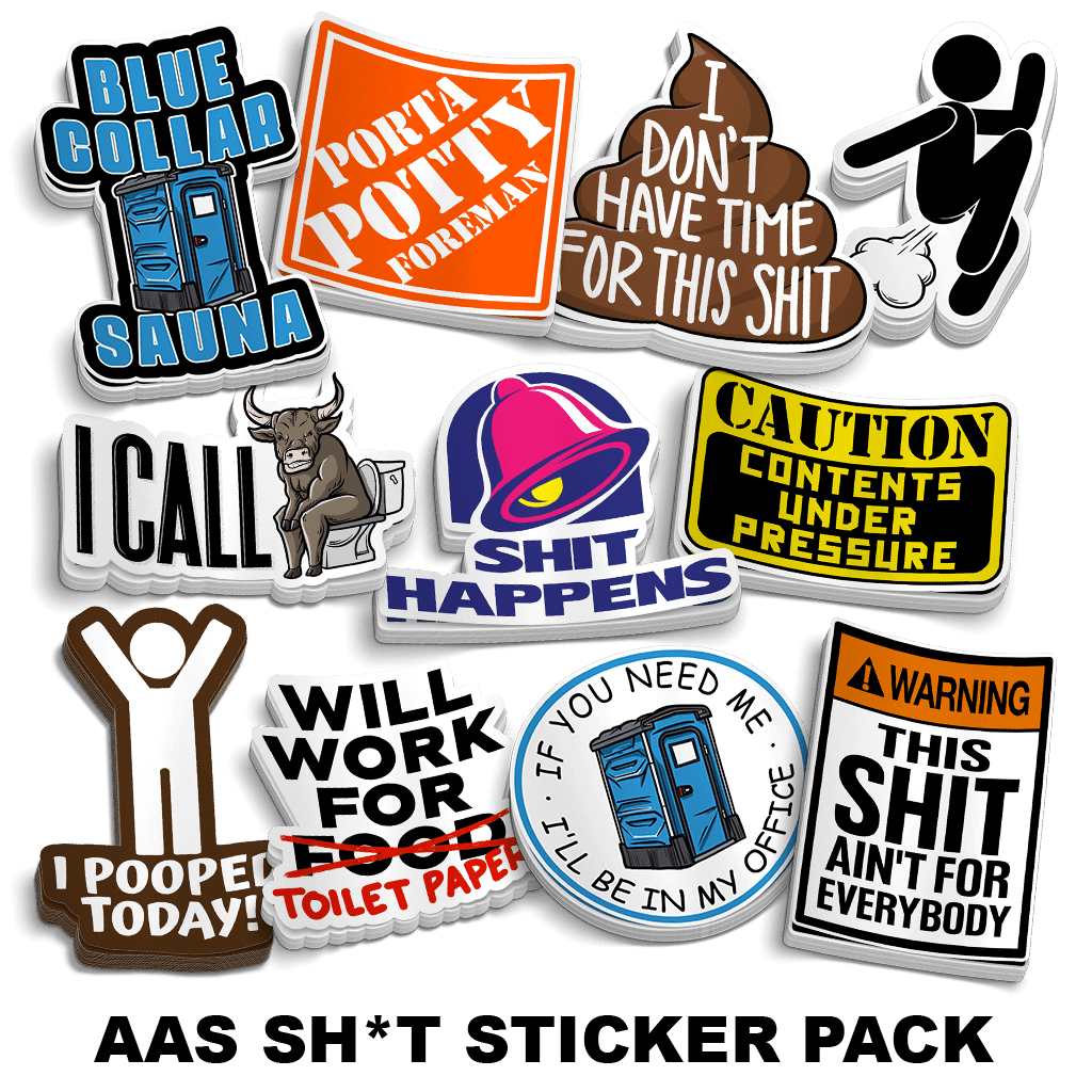 Sh*t Sticker Pack - Diesel Freak
