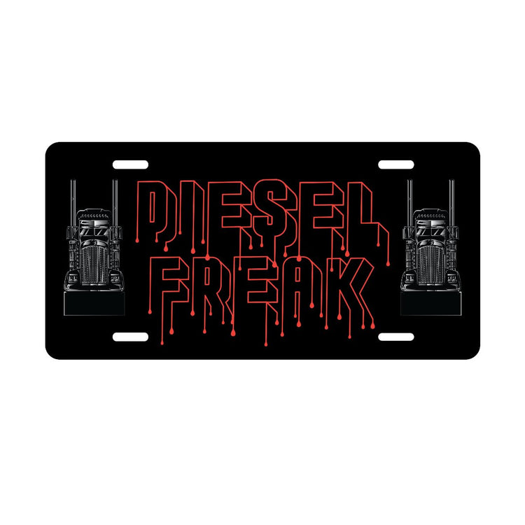 License Plates | Custom Diesel Freak Front Plates