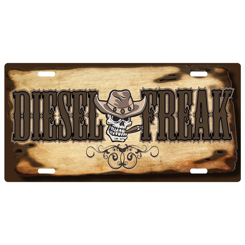 License Plates | Custom Diesel Freak Front Plates