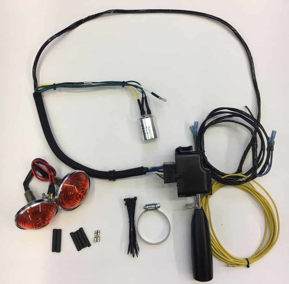 OTR Turn Signal Harness with Willy's style signal lights - Diesel Freak