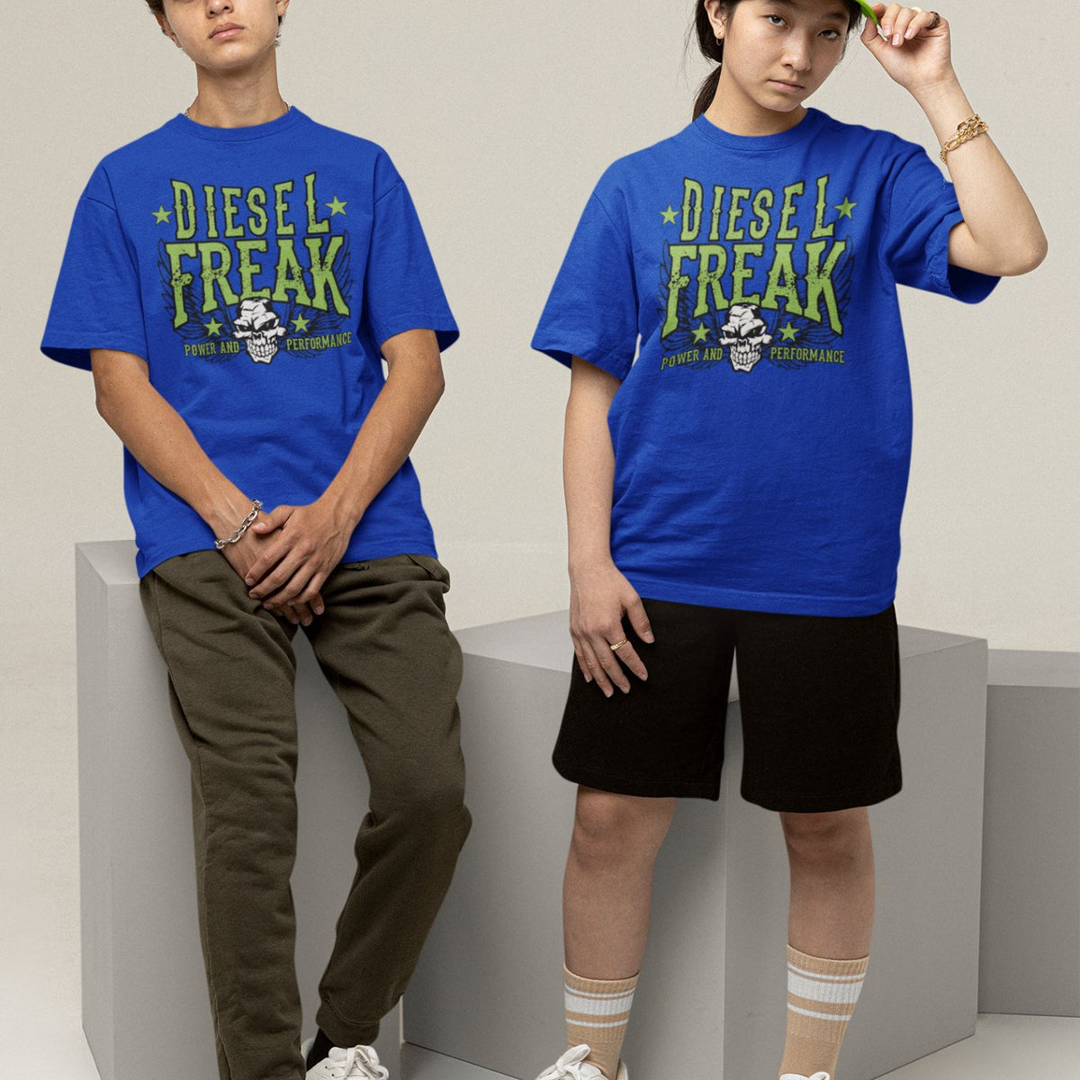 Power and Performance Adult Tee - Diesel Freak