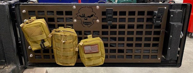 Roxor Tailgate Molle Panel help organize